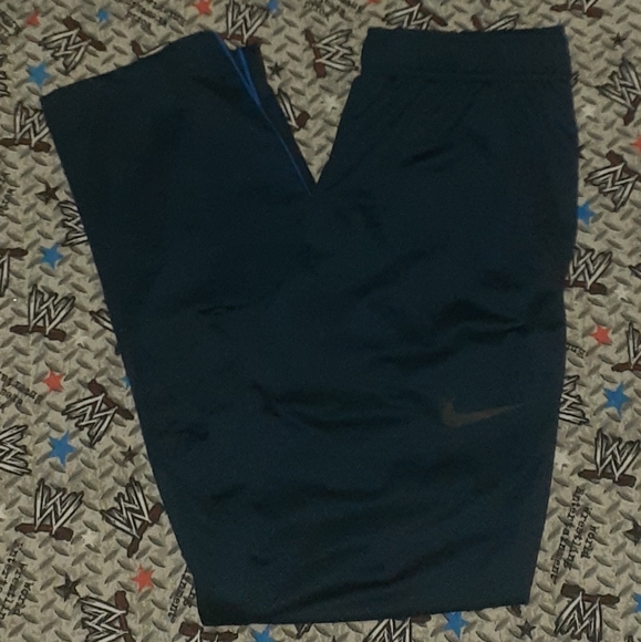 Nike | Pants | Nike Dri Fit Navy Blue Athletic Sports Pants Gym | Poshmark